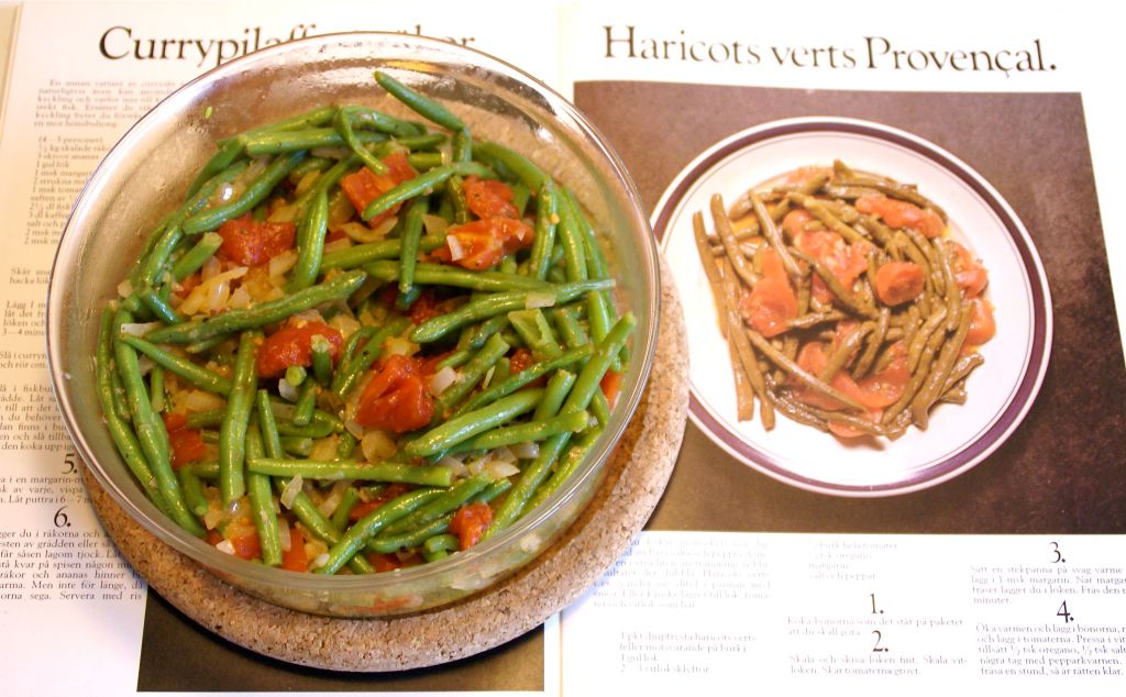 | Carl Butler: Haricots verts ProvençalÖhmans Mat & Vin