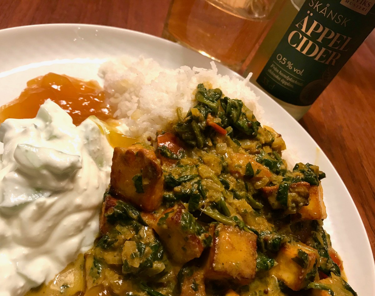 | Jävligt god palak paneerÖhmans Mat & Vin